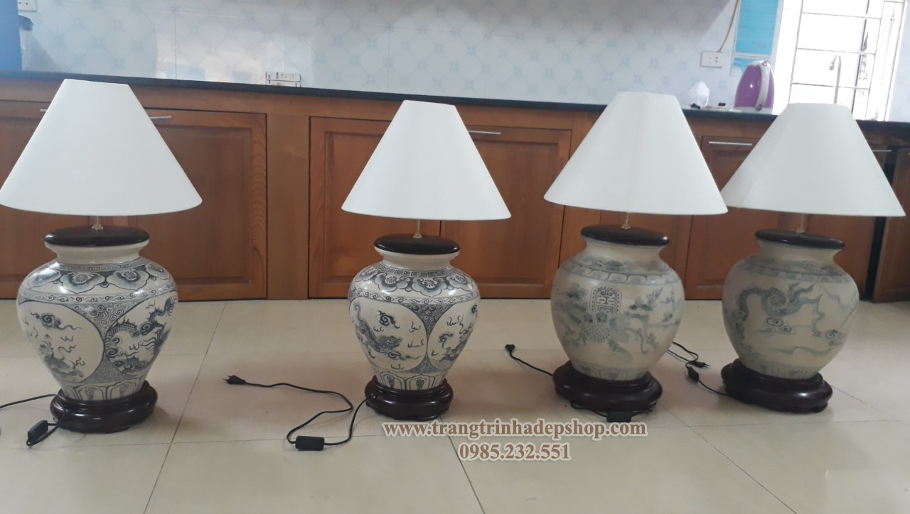 Đèn để bàn chân gốm sứ mẫu 08 - Vua Cun' Shop - Hàng thủ công mỹ nghệ ...