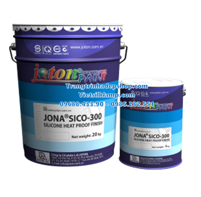 Sơn phủ công nghiệp - Sơn chịu nhiệt gốc silicon JOTON JONA SICOL-1 ...